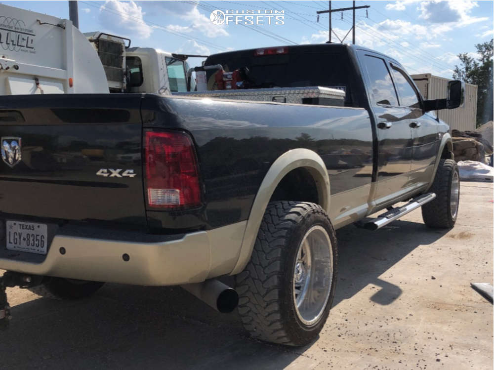 2011 Ram 2500 with 22x12 -44 American Force Kash Ss and 35/12.5R22 Toyo ...