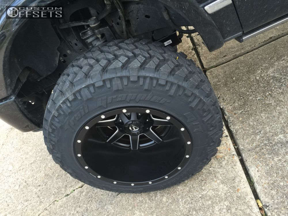 2010 Ford F-150 with 20x14 -76 Fuel Maverick and 35/12.5R20 Nitto Trail ...