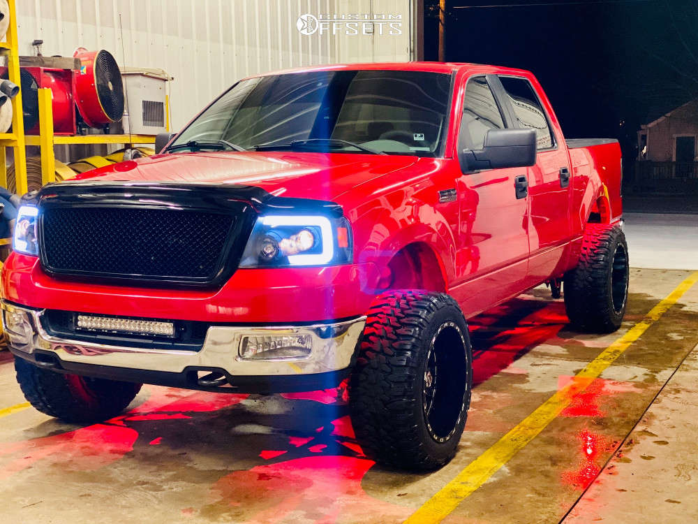 2005 Ford F-150 with 20x12 -44 TIS 544BM and 33/12.5R20 Rockstar Mt and ...