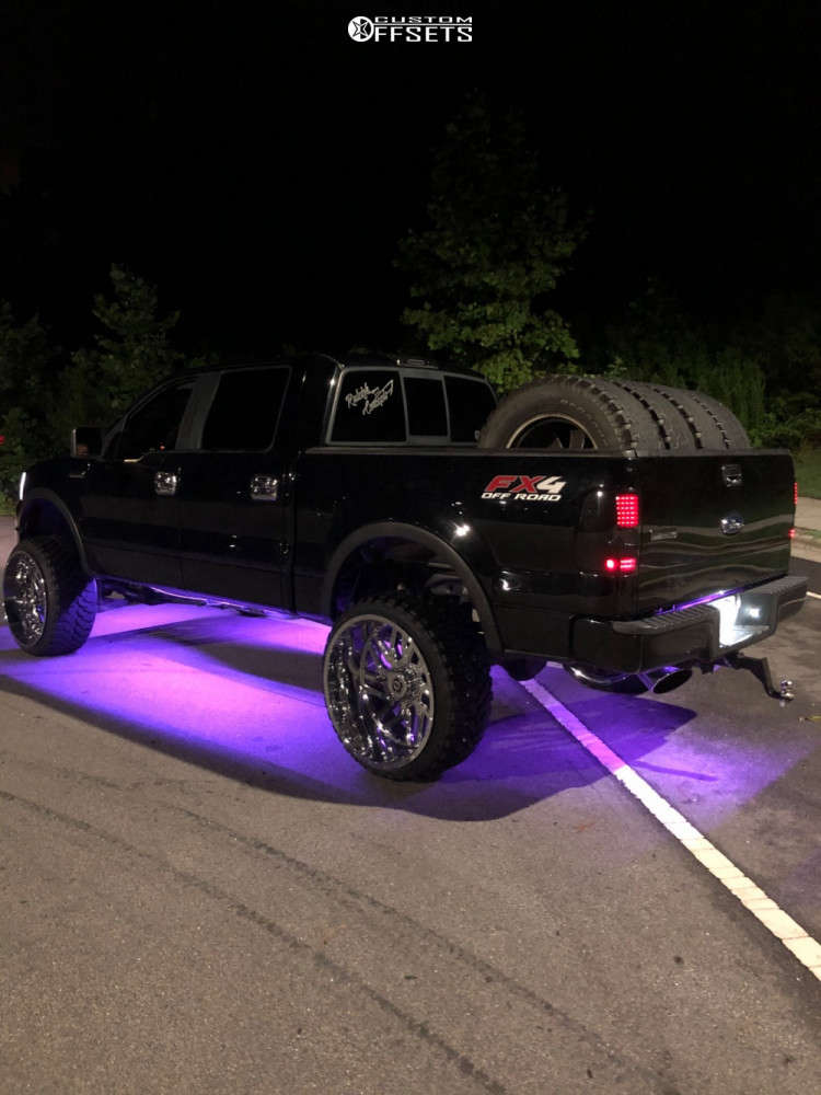 2007 Ford F-150 with 26x14 -76 TIS 544C and 35/13.5R26 RBP Repulsor Mt ...