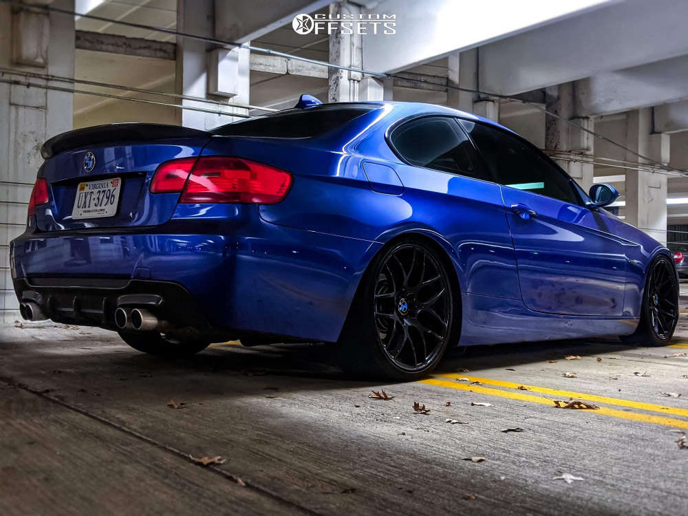 2007 BMW 335i with 19x8.5 35 Alufelgen SF-71 and 235/35R19 Falken ...