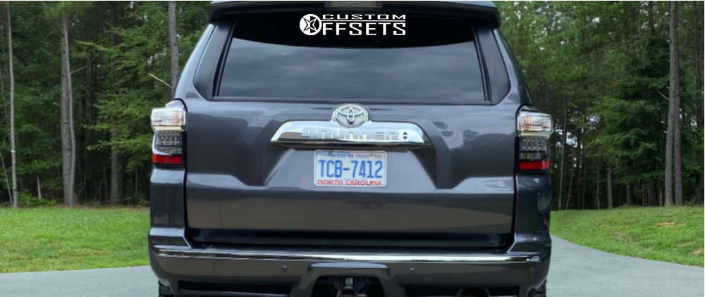 2018 Toyota 4Runner with 20x10 -19 Xtreme Force Xf8 and 33/12.5R20 ...