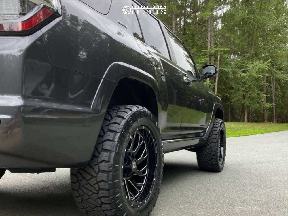 2018 Toyota 4Runner with 20x10 -19 Xtreme Force Xf8 and 33/12.5R20 ...