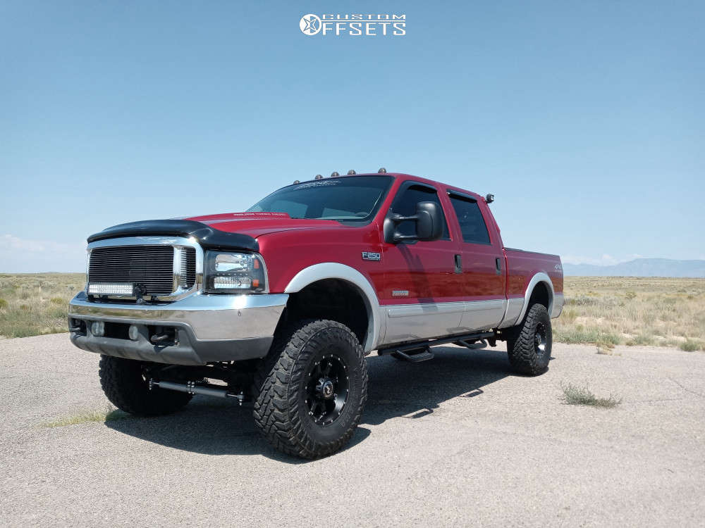 2002 Ford F-250 Super Duty with 16x8 0 Raceline Assault and 315/75R16 ...