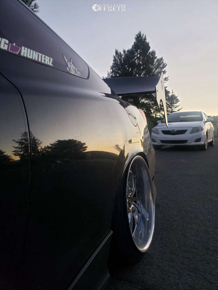 2015 Honda Civic with 18x9 44 Weds Kranze Cerberus Ii and 215/40R18 ...