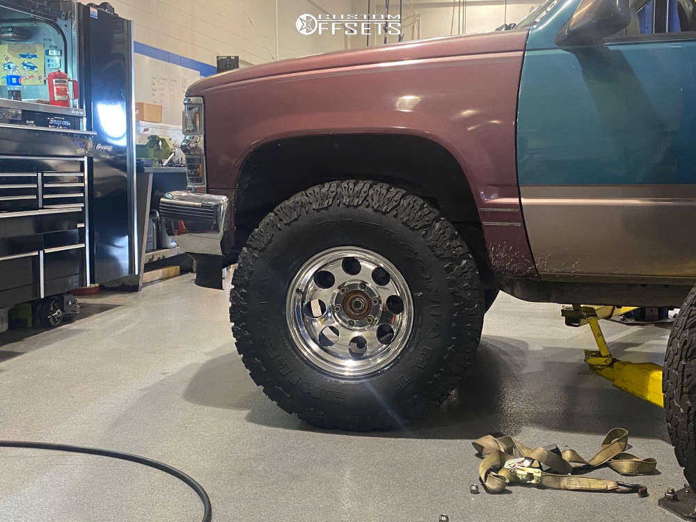 1997 Chevrolet K1500 with 16x10 -25 Pro Comp 1069 and 35/12.5R16 ...