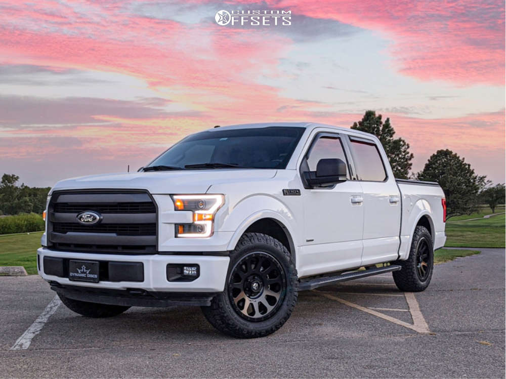 2017 Ford F-150 with 20x9 20 Fuel Vector and 275/60R20 Nitto Ridge ...
