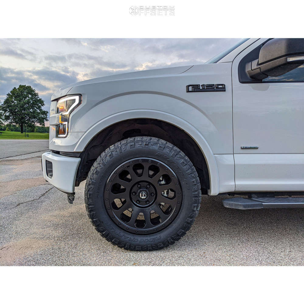 2017 Ford F-150 with 20x9 20 Fuel Vector and 275/60R20 Nitto Ridge ...