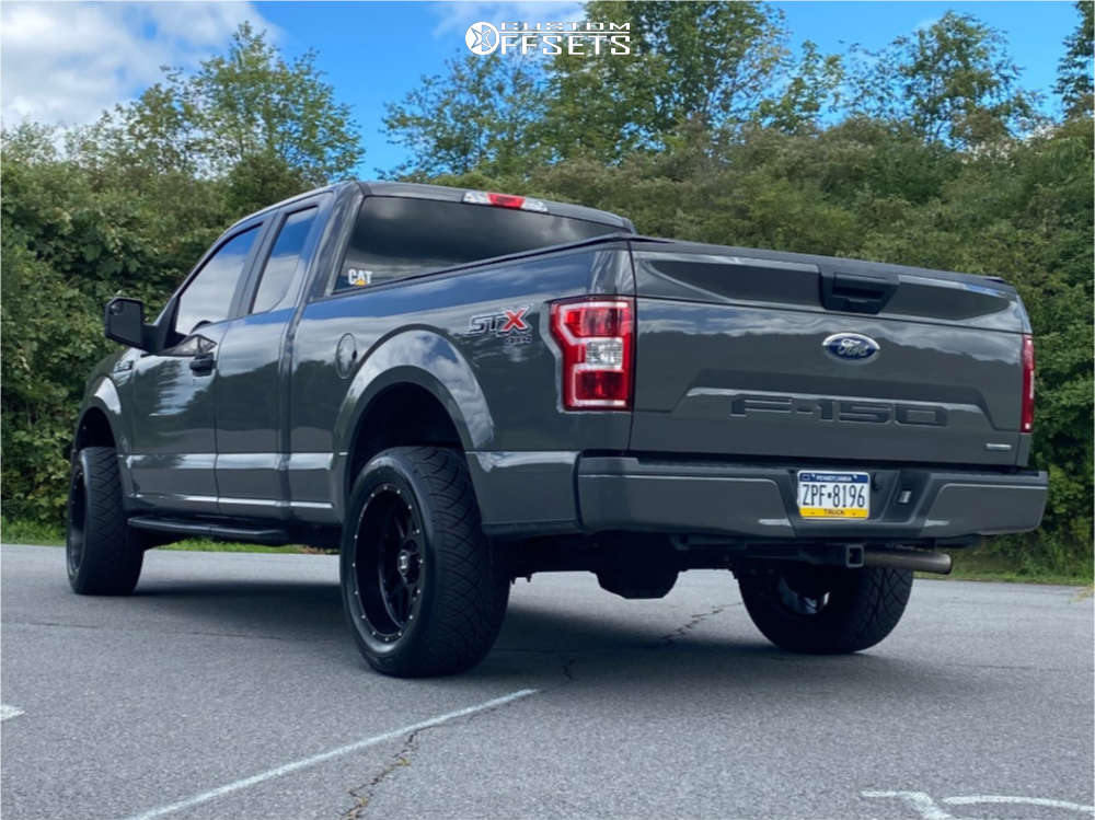 2018 Ford F-150 with 20x10 -19 Hostile Sprocket and 305/50R20 Nitto ...