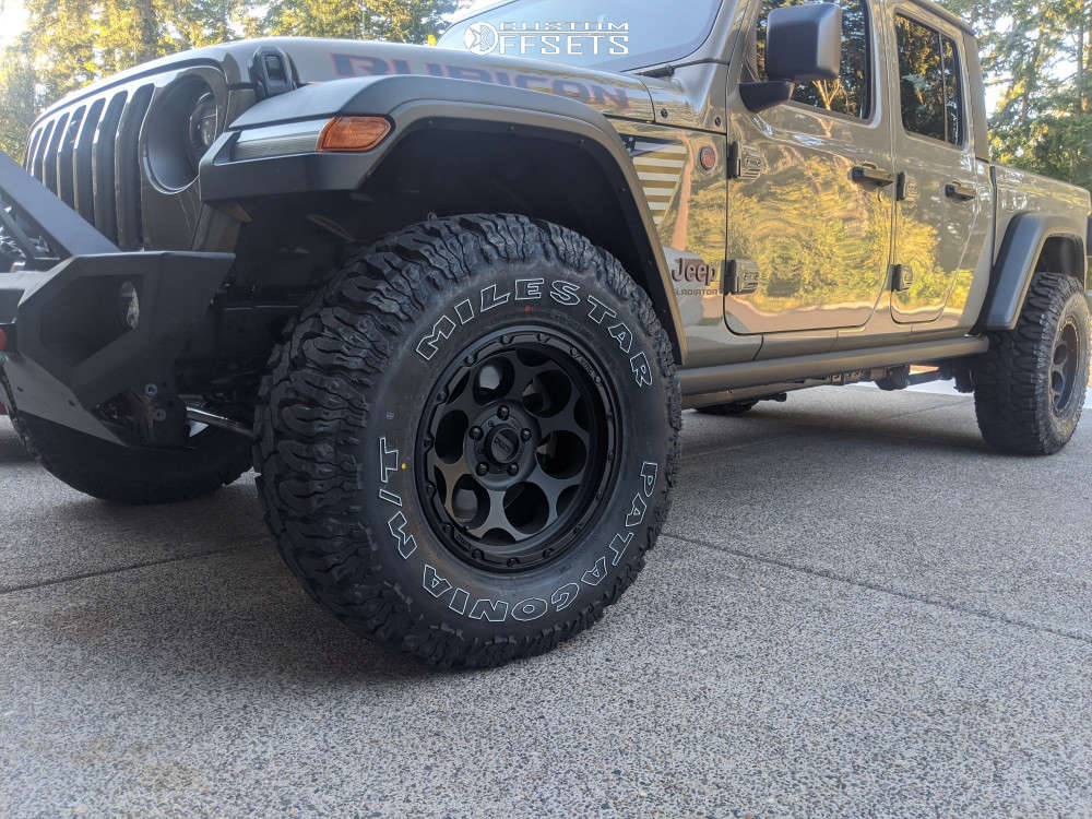 2020 Jeep Gladiator with 17x9 -12 KMC Dirty Harry and 315/70R17 ...