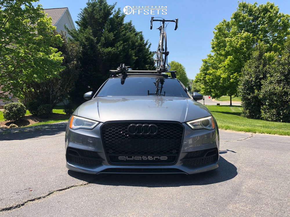 2016 Audi S3 with 19x8 45 Neuspeed Rse102 and 235/35R19 Continental ...