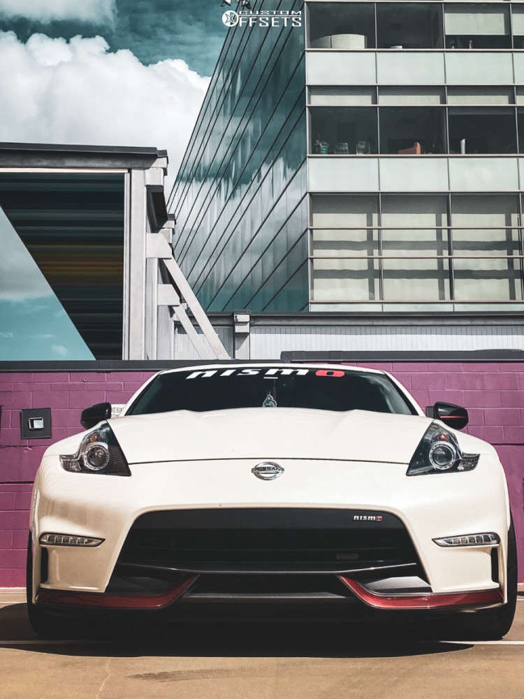 2018 Nissan 370Z with 19x9.5 22 Aodhan DS02 and 265/40R19 Toyo Tires ...