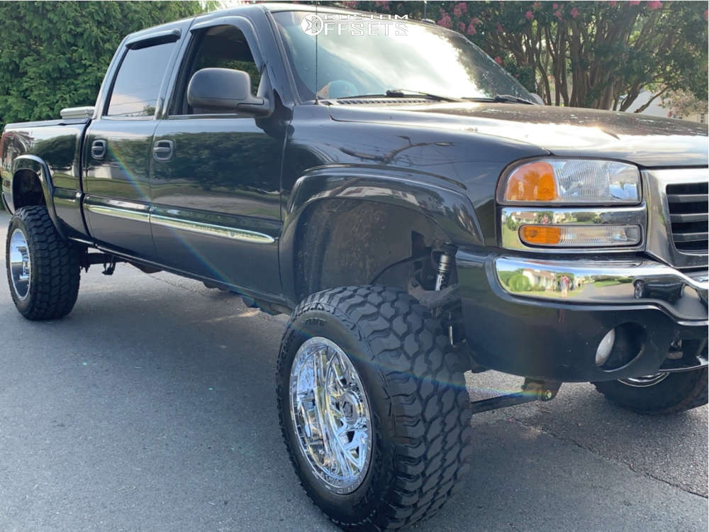 2003 GMC Sierra 1500 HD with 20x12 -44 TIS 544C and 35/12.5R20 Achilles ...