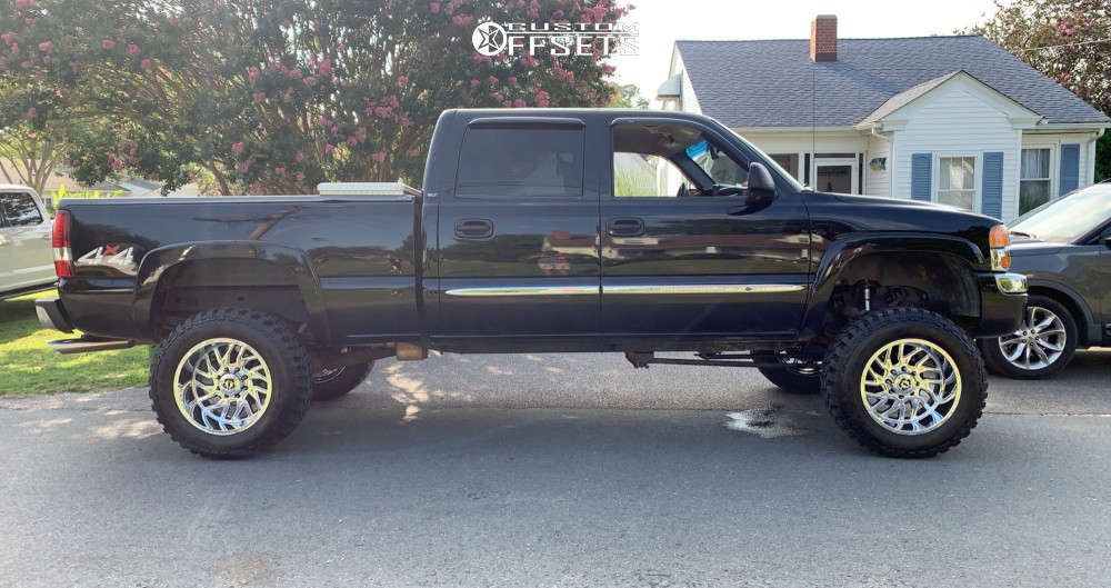 2003 GMC Sierra 1500 HD with 20x12 -44 TIS 544C and 35/12.5R20 Achilles ...