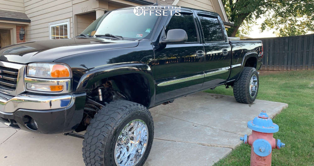 2003 GMC Sierra 1500 HD with 20x12 -44 TIS 544C and 35/12.5R20 Achilles ...