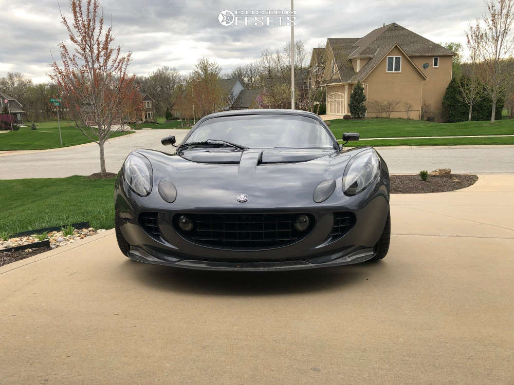 2005 Lotus Elise with 16x7 25 and 205/45R16 Continental Extremecontact ...