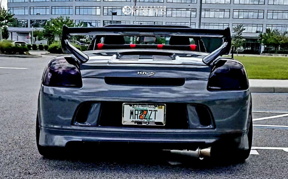 2001 Toyota MR2 Spyder with 15x8 30 Cosmis Racing Mrii and 225/45R15 ...