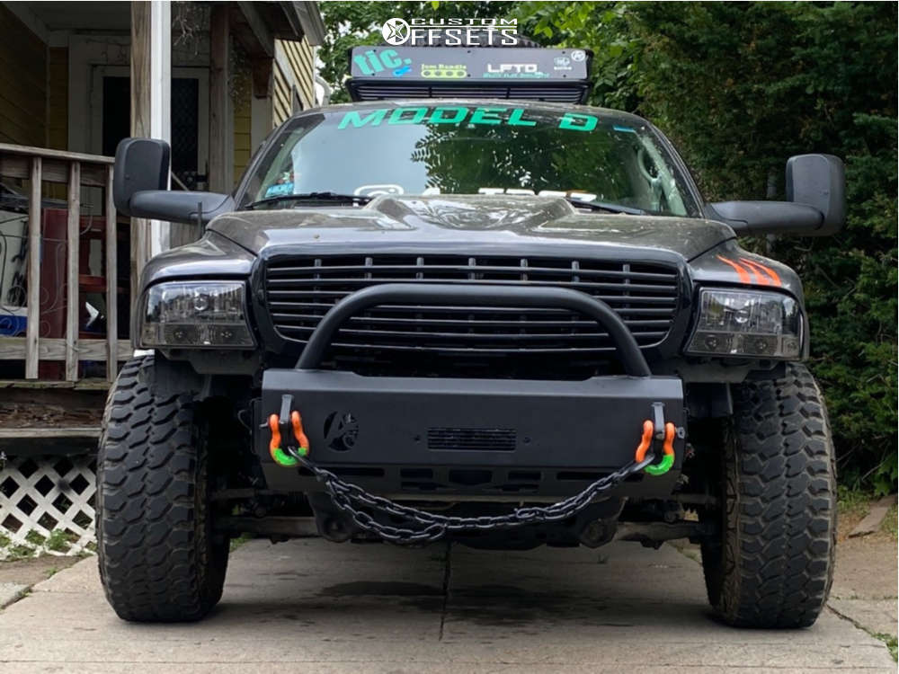 2002 Dodge Durango with 15x10 -25 Black Rock Type 8 and 31/10.5R15 ...