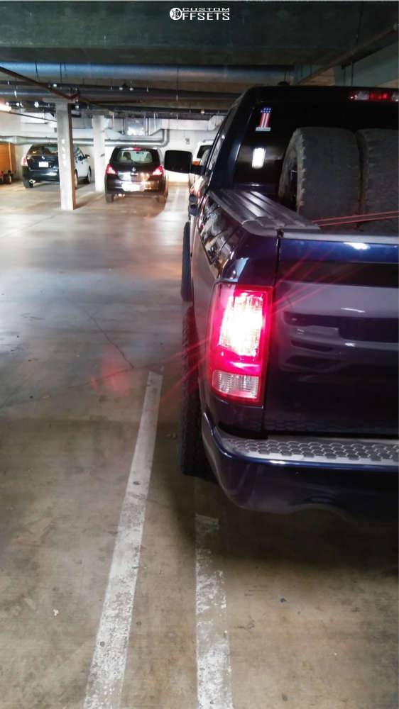 2014 Ram 1500 with 17x8 -12 Vision Soft 8 and 35/12.5R17 Toyo Tires ...