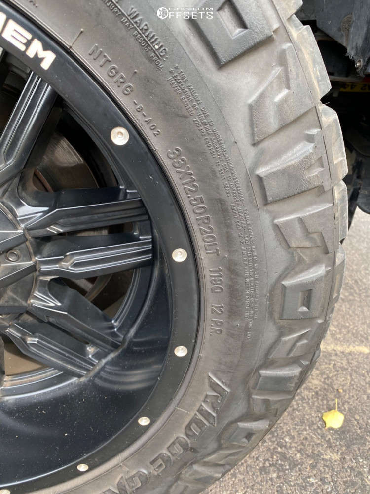 2015 Ford F-150 with 20x12 -44 Anthem Off-Road Equalizer and 33/12.5R20 ...