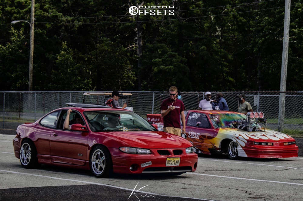 2000 Pontiac Grand Prix with 17x9 24 American Muscle Sc Style and 225 ...