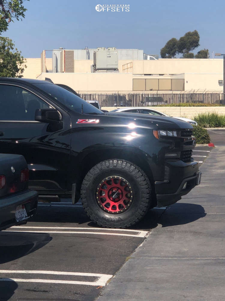 2020 Chevrolet Silverado 1500 with 17x8.5 0 Method Mr305 and 315/70R17 ...