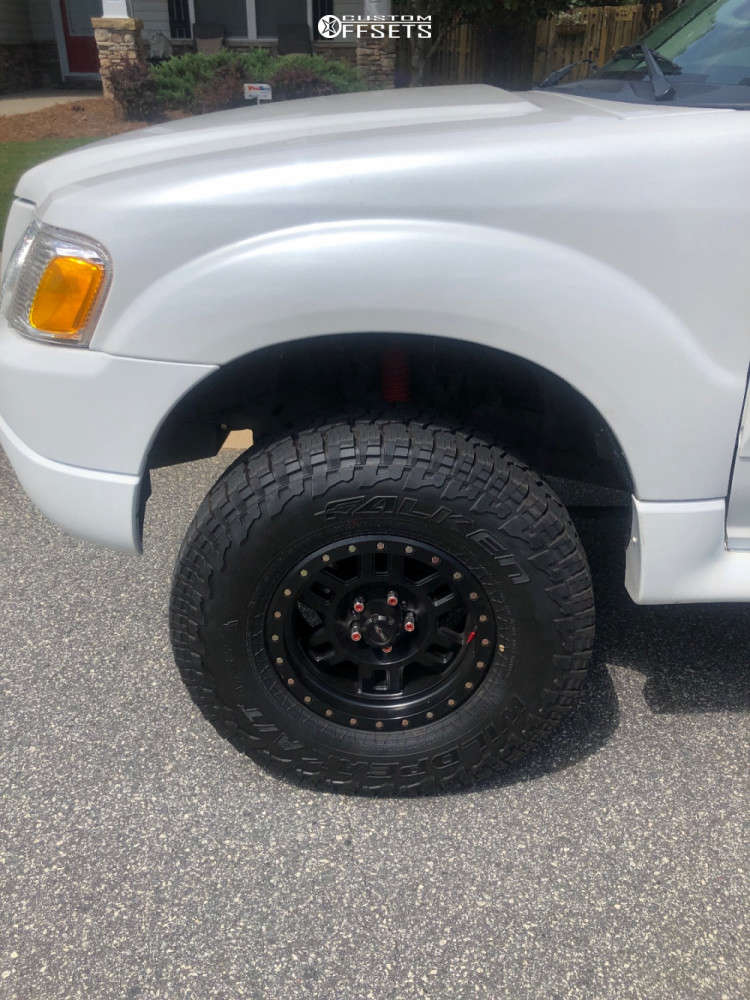 2004 Ford Explorer Sport Trac with 16x8 0 Vision Manx and 33/12.5R16 ...