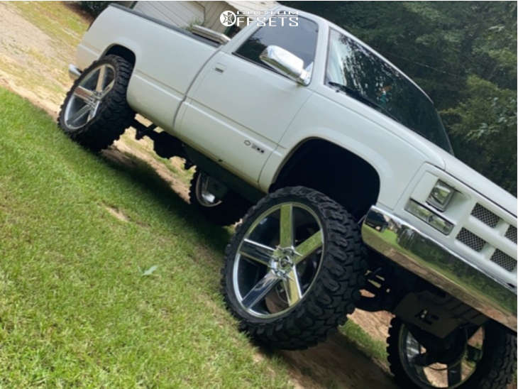 1993 Chevrolet C1500 with 26x10 DUB Baller and 37/13.5R26 Gladiator ...