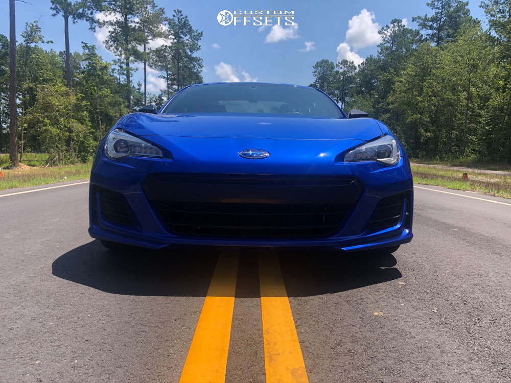 2018 Subaru BRZ with 18x8 34 JNC JNC005 and 225/40R18 Federal SS595 and ...