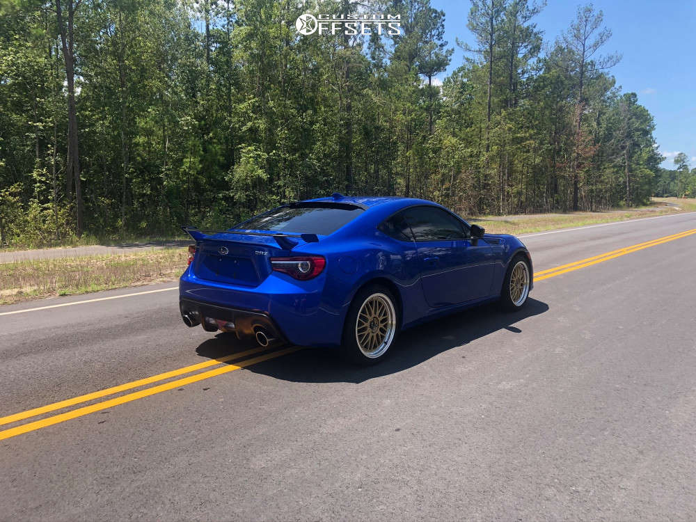 2018 Subaru BRZ with 18x8 34 JNC JNC005 and 225/40R18 Federal SS595 and ...