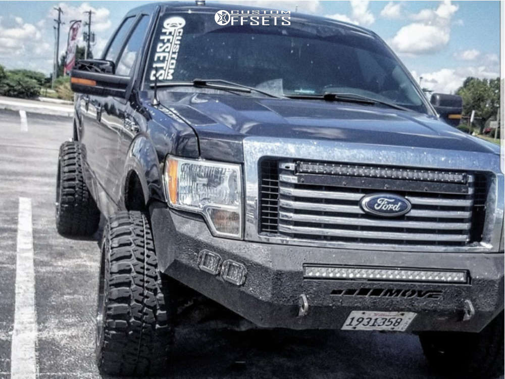 2012 Ford F-150 with 20x12 -44 Hardrock Crusher and 33/12.5R20 Federal ...
