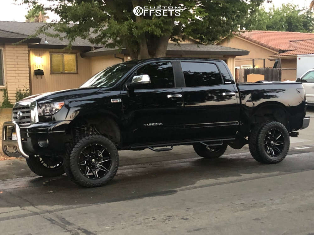 2007 Toyota Tundra with 20x10 -24 XF Offroad Xf-218 and 33/12.5R20 AMP ...