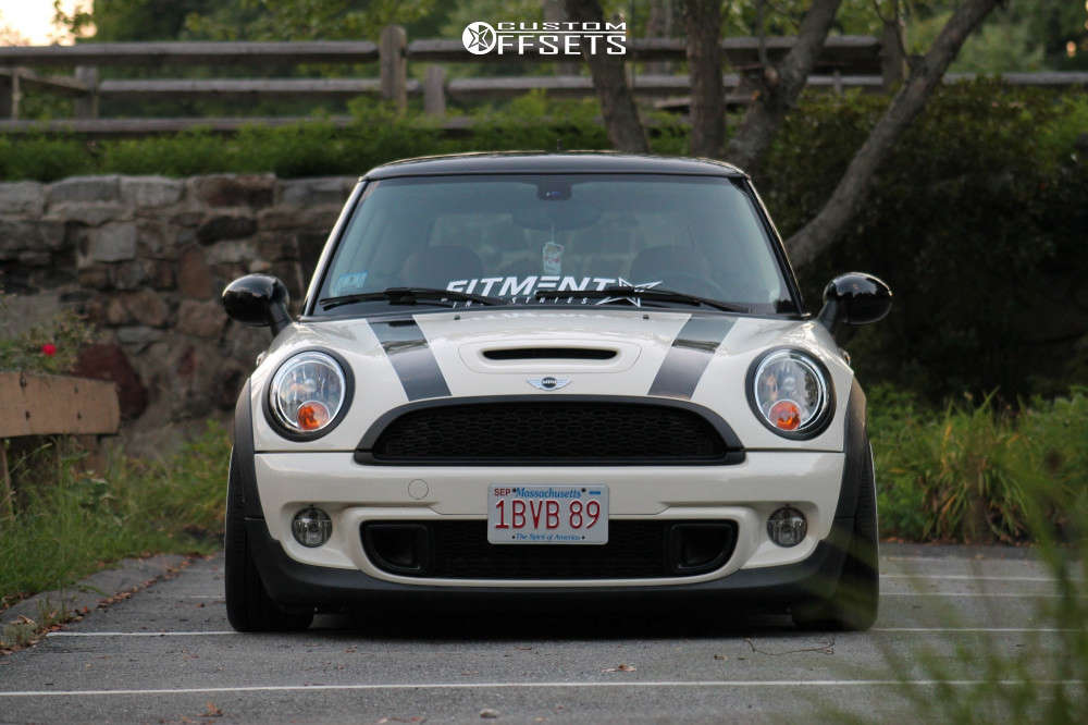 2013 Mini Cooper with 16x8 24 3SDM 0.05 and 205/45R16 Hankook Ventus ...