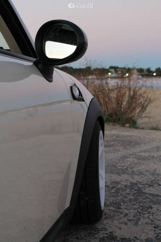 2013 Mini Cooper with 16x8 24 3SDM 0.05 and 205/45R16 Hankook Ventus ...