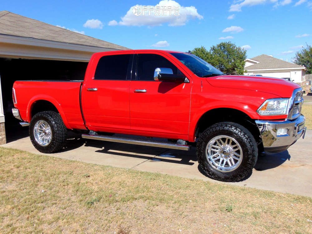 2014 Ram 2500 with 20x10 -19 Fuel Ignite and 35/11.5R20 Nitto Trail ...