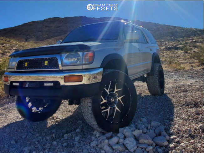1998 Toyota 4Runner with 20x10 -29 Vision Sliver and 285/55R20 Nitto ...