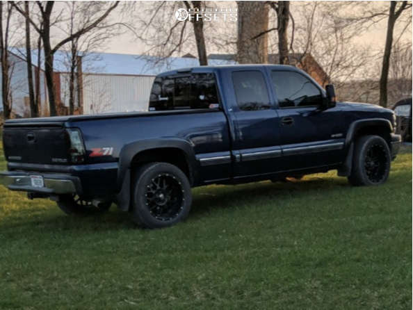 2000 Chevrolet Silverado 1500 with 20x10 -24 XD Grenade and 31/10.5R20 ...