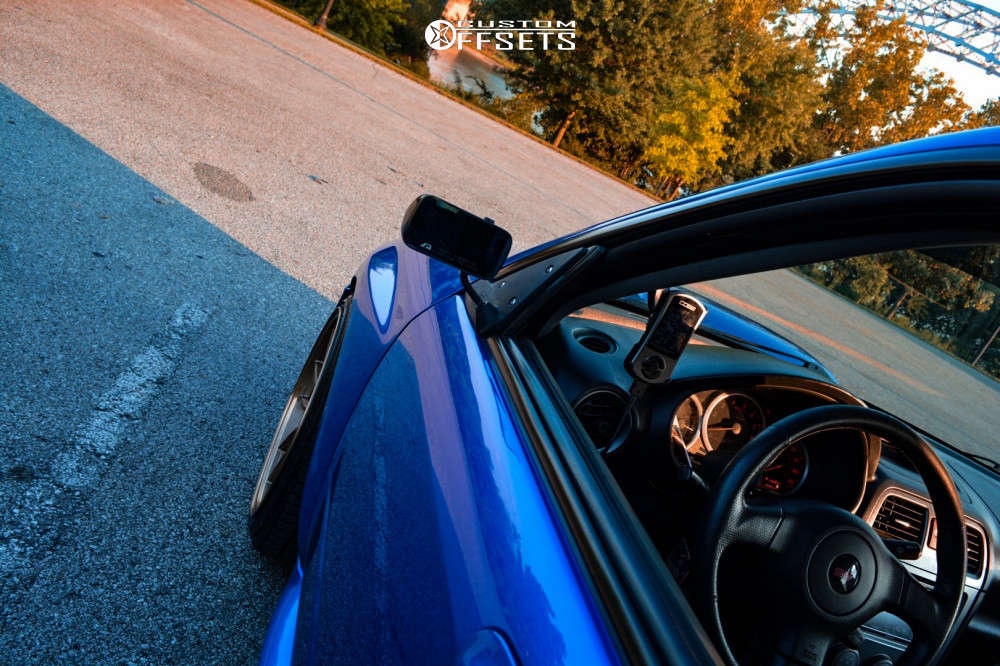 2006 Subaru Impreza with 18x9 30 Cosmis Racing R1 and 225/40R18 ...