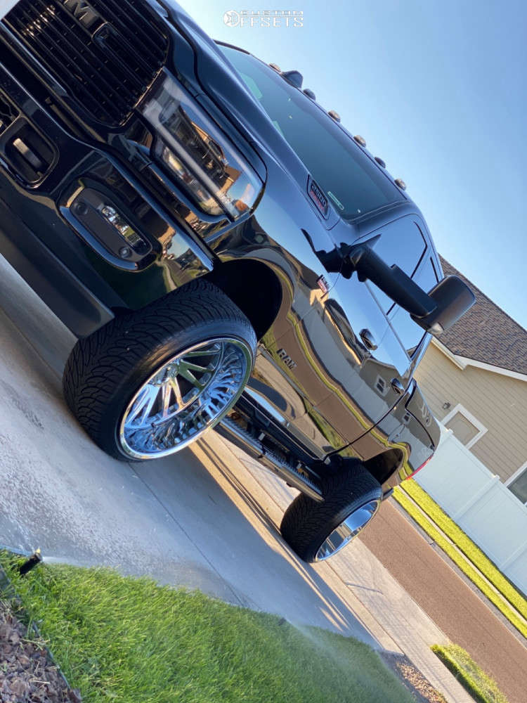 2019 Ram 2500 with 24x14 -76 Tuff T2a and 305/50R24 Atturo Az800 and ...