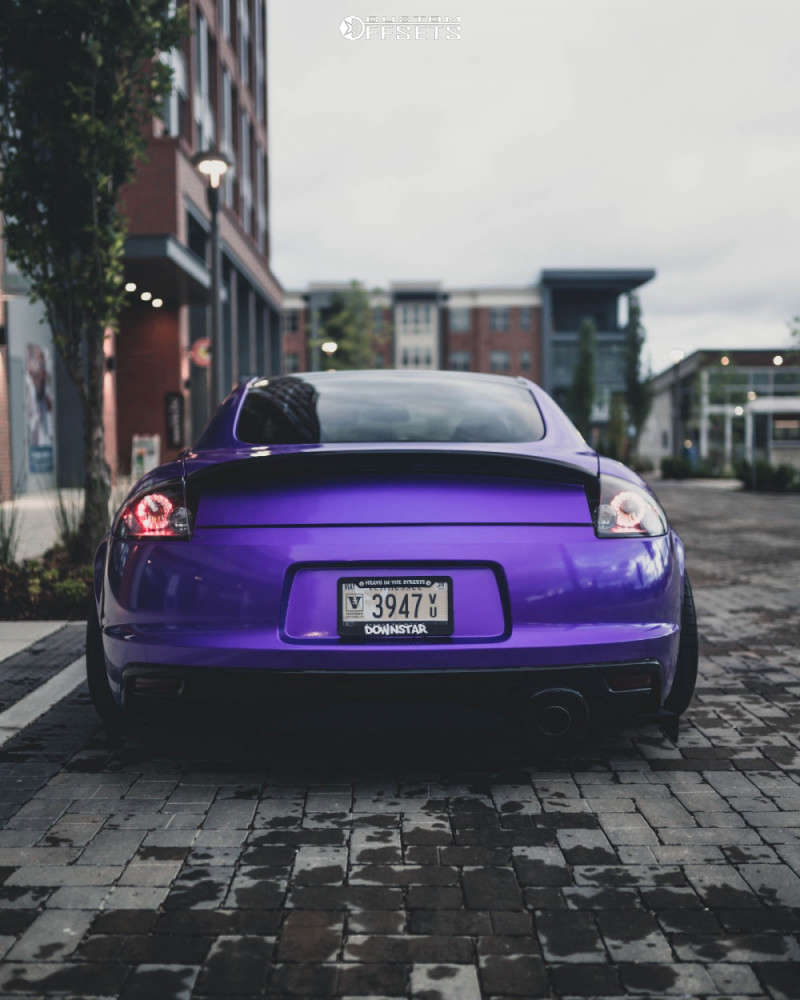 2009 Mitsubishi Eclipse with 18x9.5 25 STR 514 and 225/35R18 ...