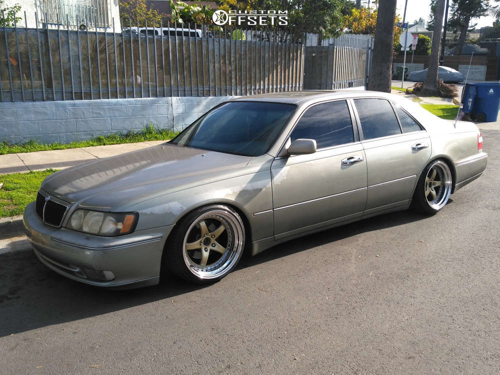 2000 INFINITI Q45 with 18x10.5 20 XXR 565 and 245/35R18 Nankang NS-25 ...