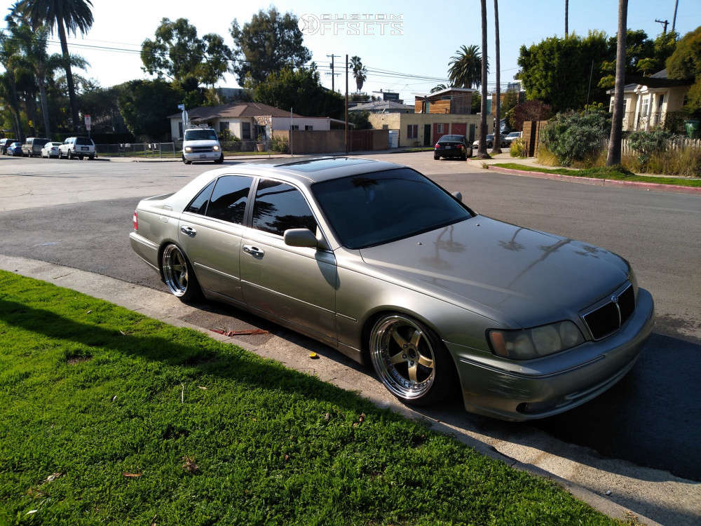 2000 INFINITI Q45 with 18x10.5 20 XXR 565 and 245/35R18 Nankang NS-25 ...