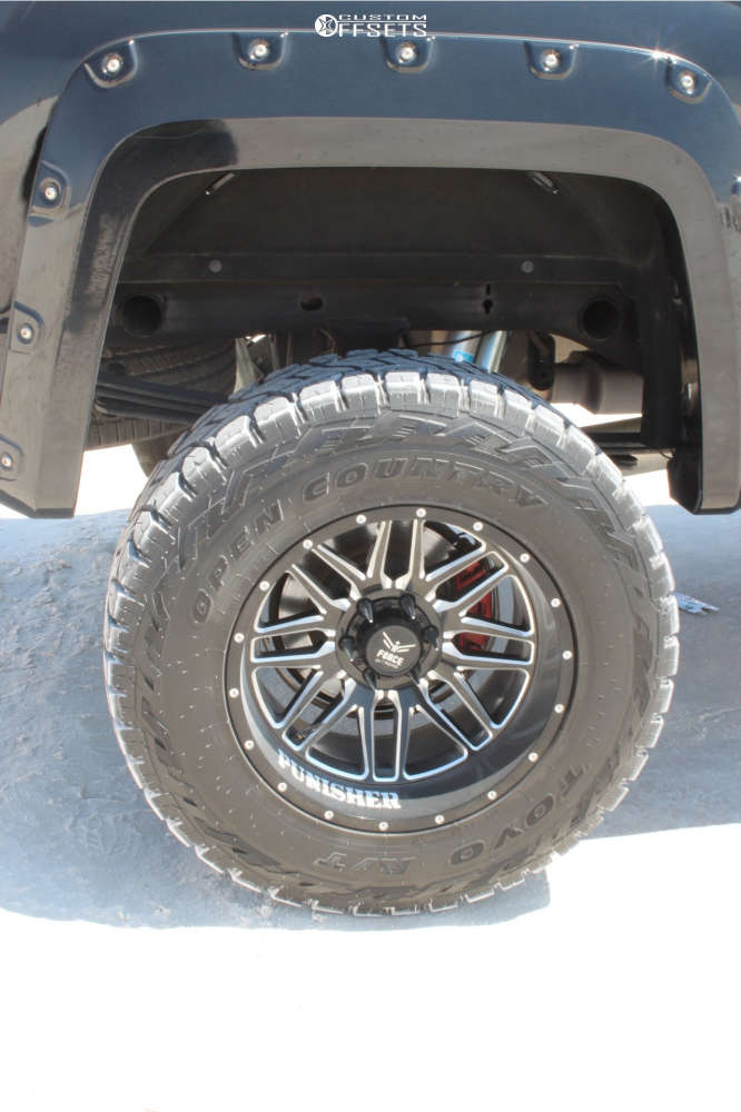 2014 GMC Sierra 1500 with 20x12 -44 Force Off-Road F04 and 37/12.5R20 ...