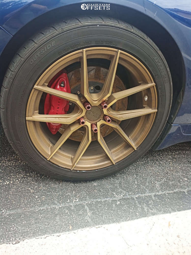 2019 INFINITI Q50 with 19x8.5 35 XXR 559 and 245/45R19 Sumitomo Htr ...