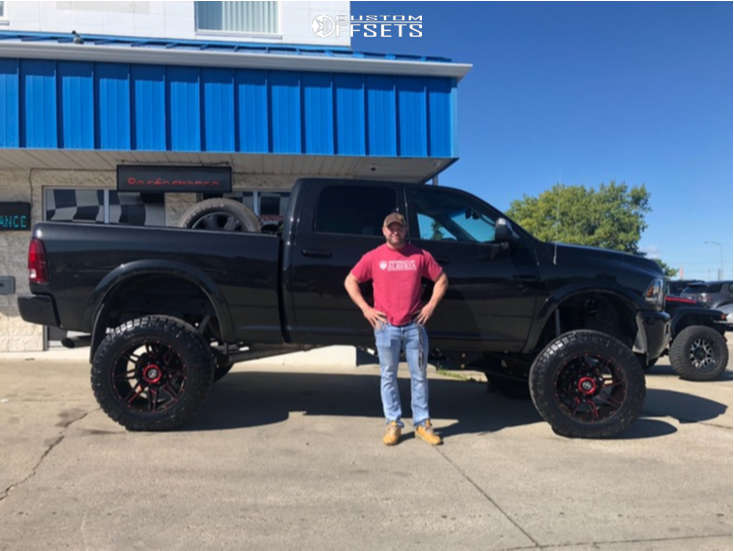 2017 Ram 3500 with 22x12 -44 Xtreme Force XF-218 and 38/13.5R22 Nitto ...