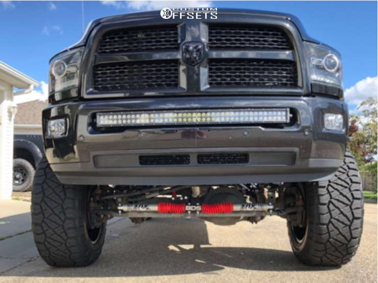 2017 Ram 3500 with 22x12 -44 Xtreme Force XF-218 and 38/13.5R22 Nitto ...