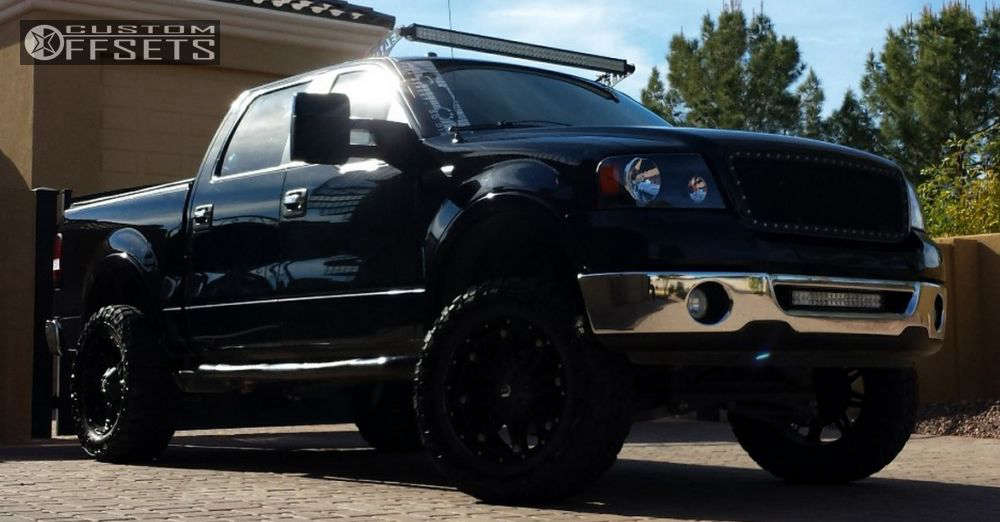 2007 Ford F-150 with 20x9 -12 Fuel Hostage and 35/12.5R20 Federal ...