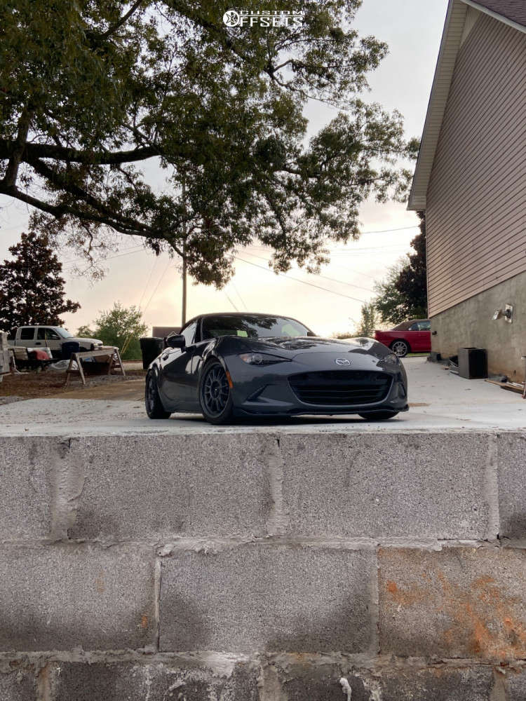 2016 Mazda MX-5 Miata with 17x8 45 Konig Hypergram and 215/40R17 Nexen ...