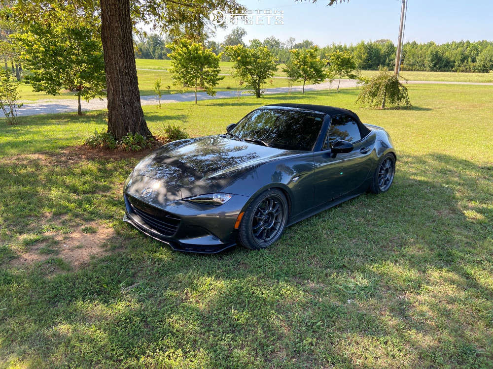 2016 Mazda MX-5 Miata with 17x8 45 Konig Hypergram and 215/40R17 Nexen ...