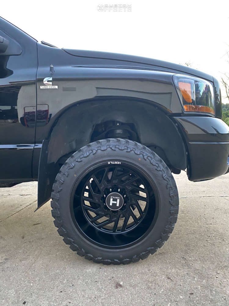 2006 Dodge Ram 2500 with 20x12 -44 Hostile Jigsaw and 33/12.5R20 Atturo ...